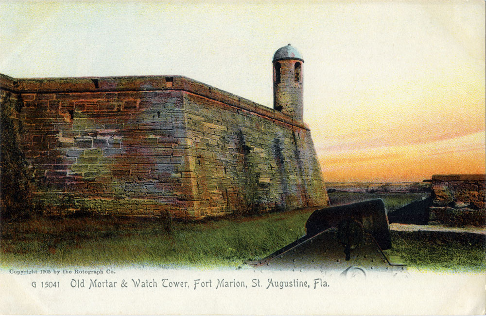 Old Mortar & Watch Tower of Fort Marion | Visit St Augustine