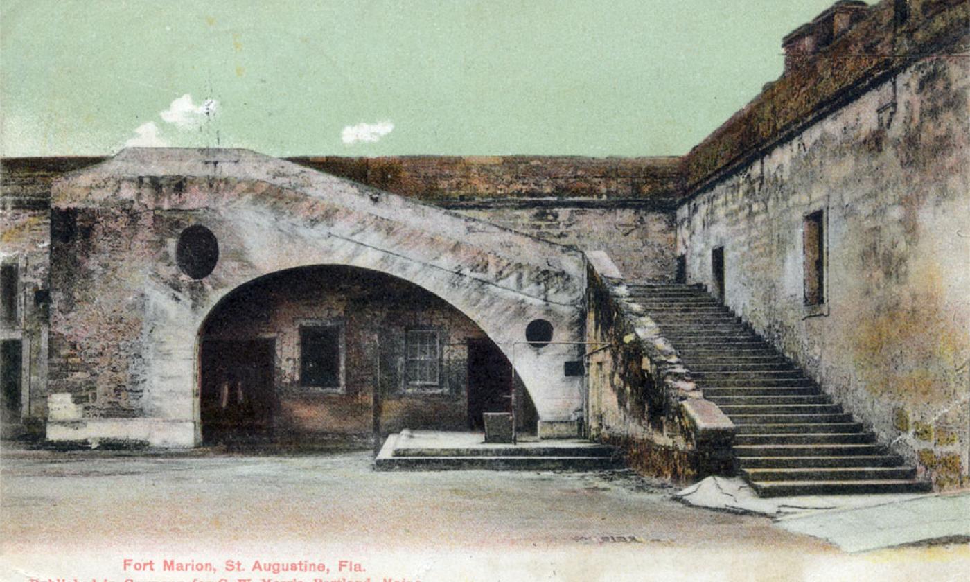 Interior stairs of Fort Marion | Visit St. Augustine