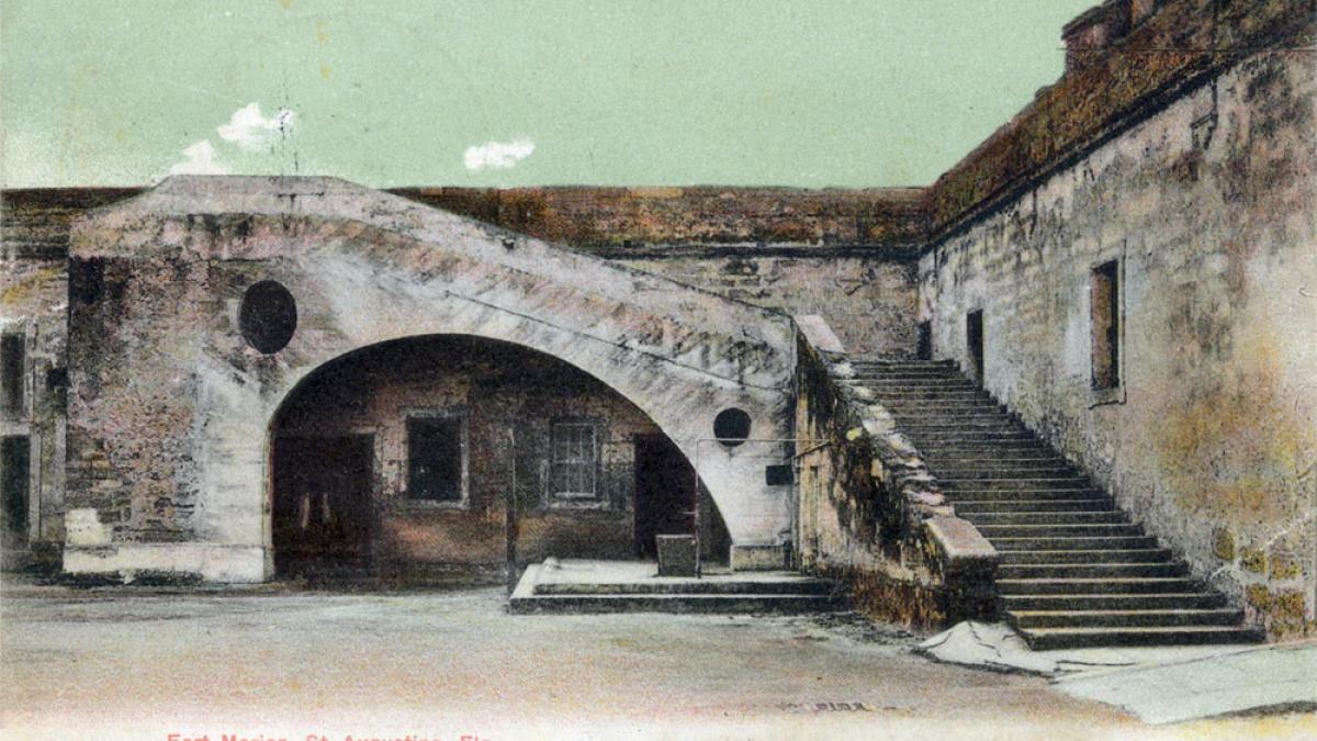 Interior stairs of Fort Marion | Visit St. Augustine