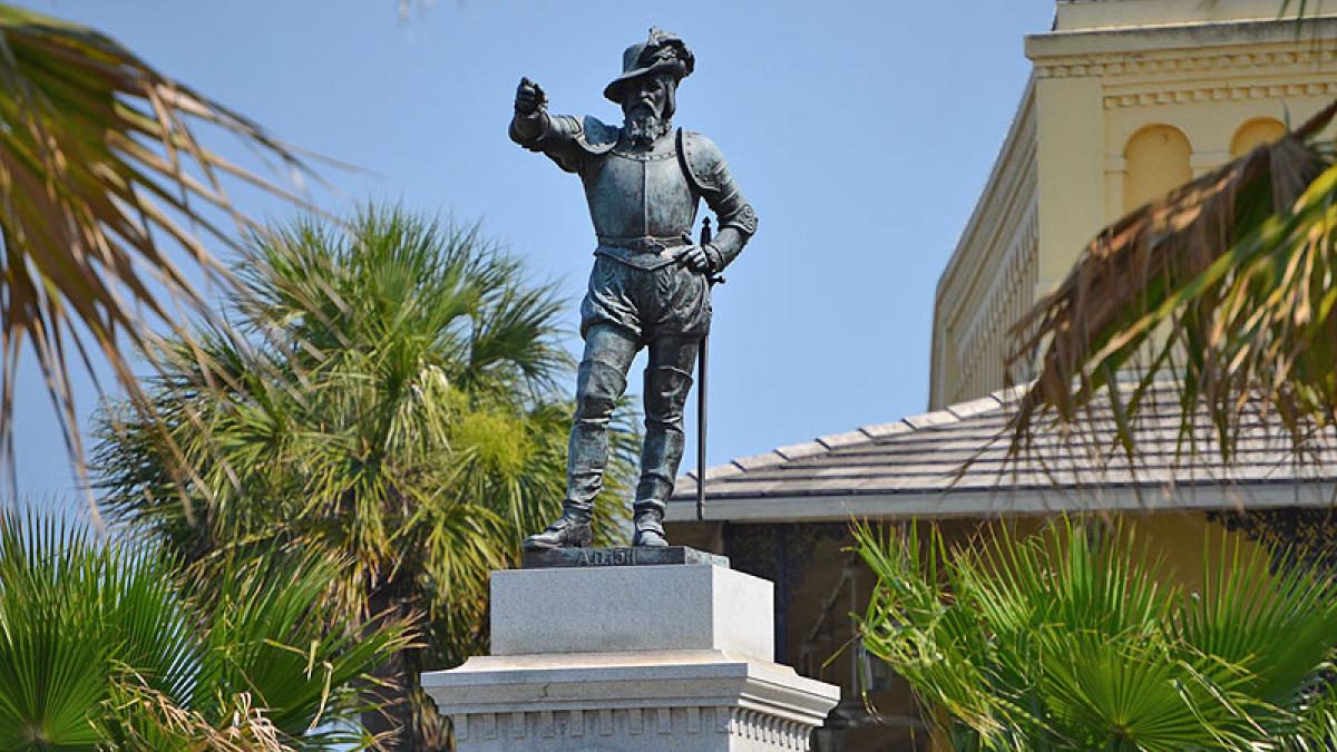 Statue of Ponce de Leon | Visit St. Augustine