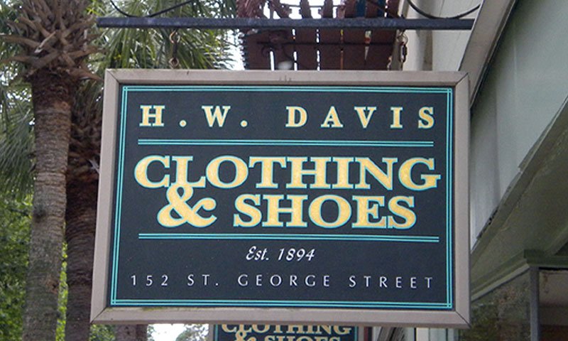 H. W. Davis Co. | Visit St Augustine